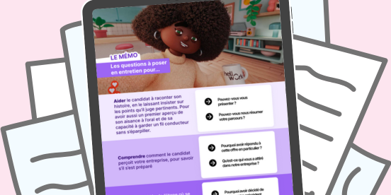 Fiche mémo : Les questions à poser en entretien